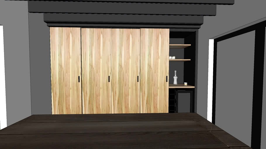 Shane reno office design 3d model