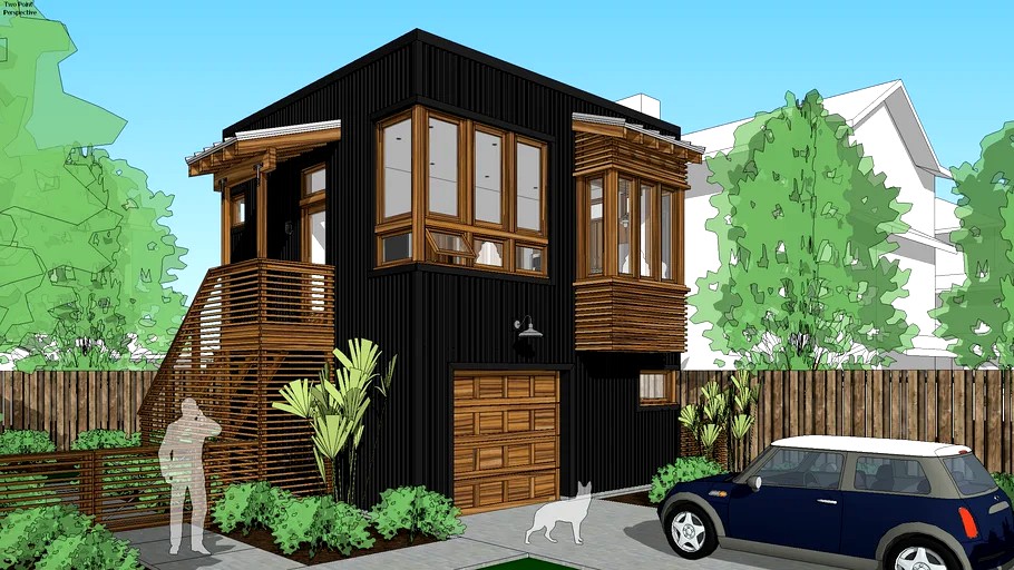 The Industrial Grade DADU 3d model