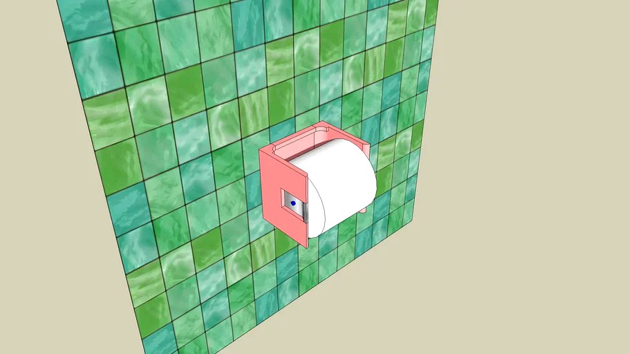 Toilet Paper Holder 3d model