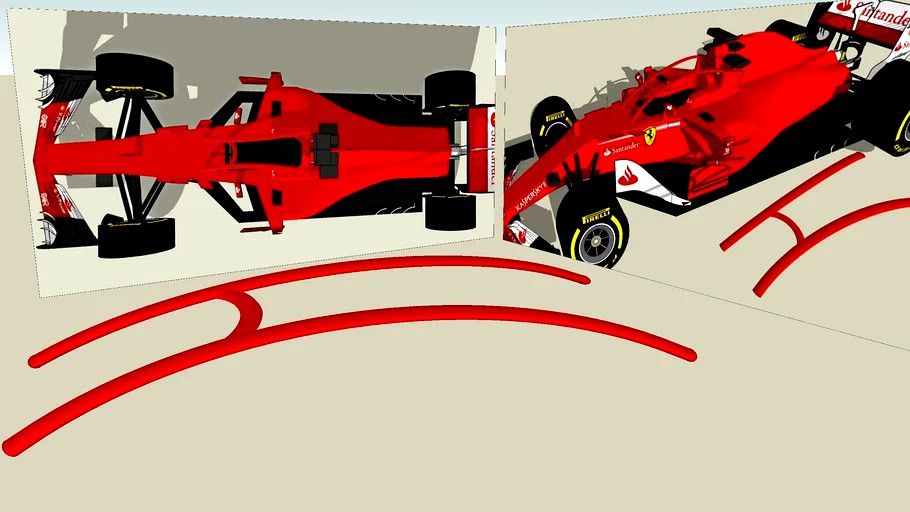 F1 halo no obstructed view concept 3d model