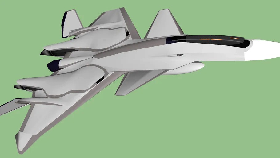 XFA-33 FENRIR (Ace Combat X) 3d model