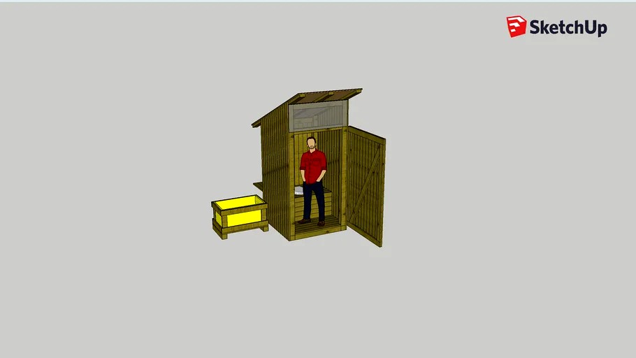 Bio Toilet 3d Model