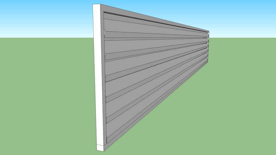 Louver 3d model