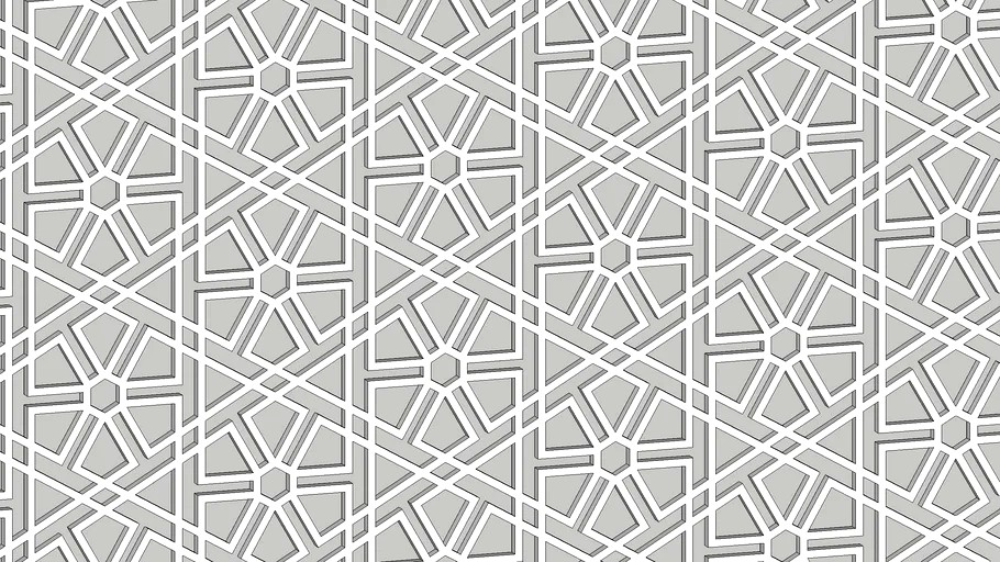 GRC Pattern 3d model