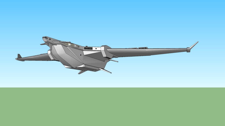 Garuda class (Zeta Gundam) 3d model
