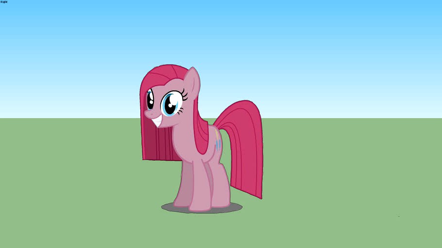 pinkamena 3d model