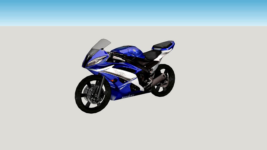 Yamaha YZF R6 3d model