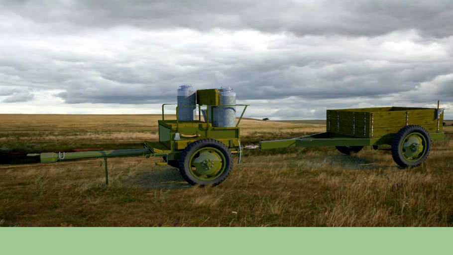 RED ARMY WW2 TRAILER - SOVIET ARMY WW2 - Military support vehicles ...