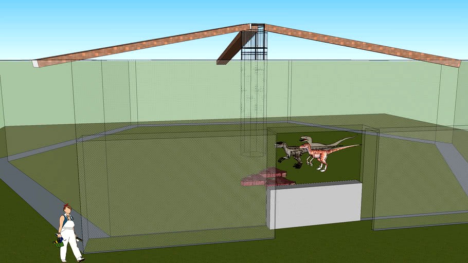 Raptor Cage 3d model