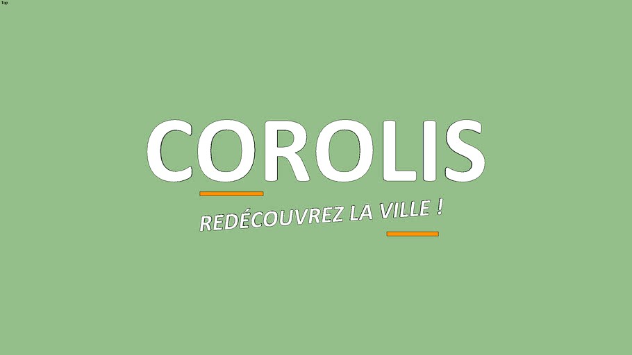 Logo Corolis 3d model