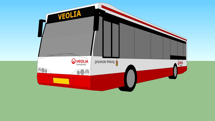VDL Ambassador 200 Veolia 3d model