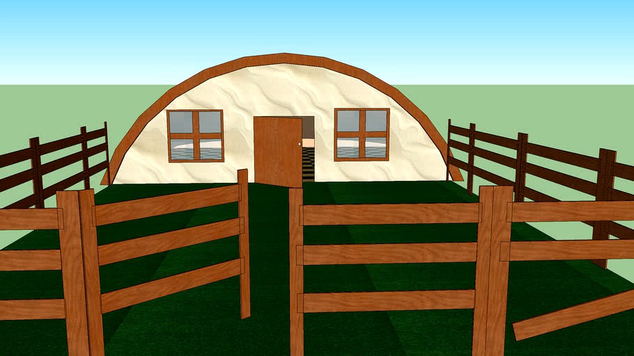 Hobbit House 3d model