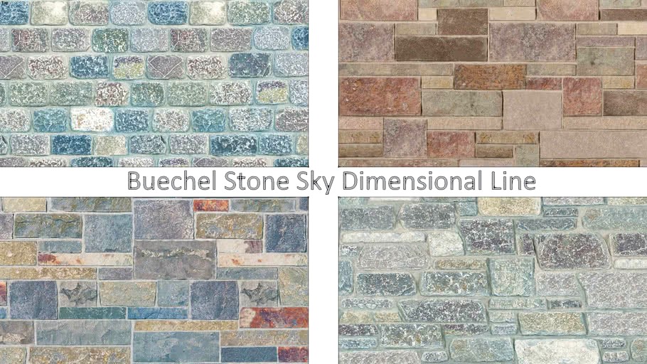Buechel Stone Sky Dimensional Line - Architectural Thin Veneer Stone ...