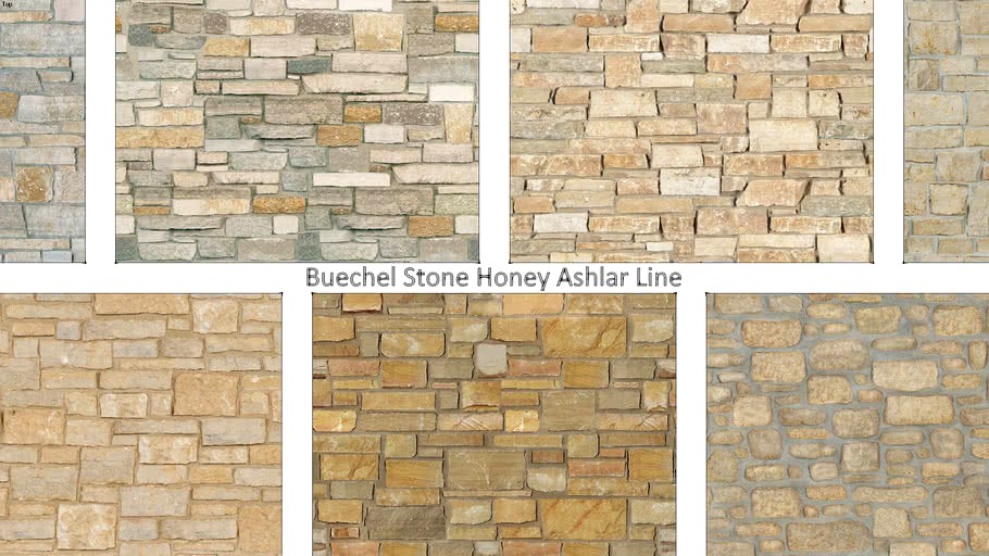 Buechel Stone Honey Ashlar Line - Architectural Thin Veneer Stone and ...