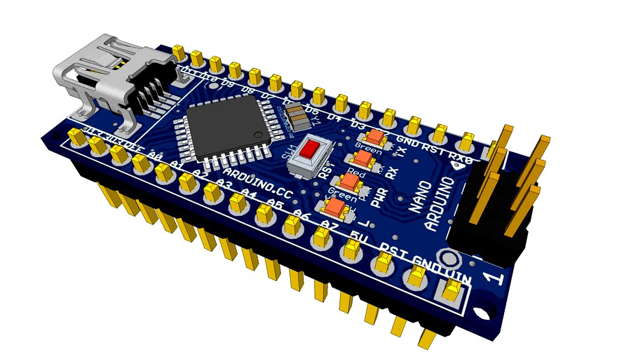 Arduino Nano Rev3.2 3d model