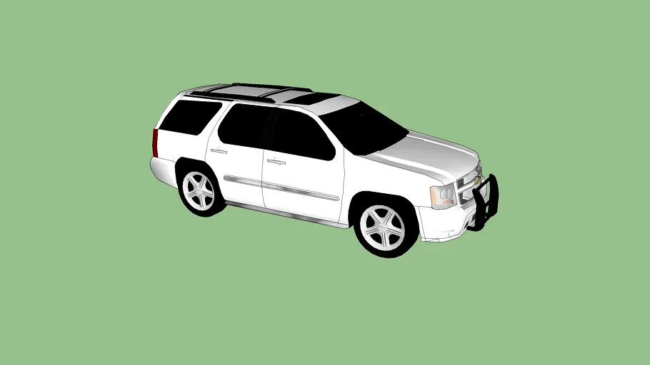 chevrolet tahoe model 2012 3d