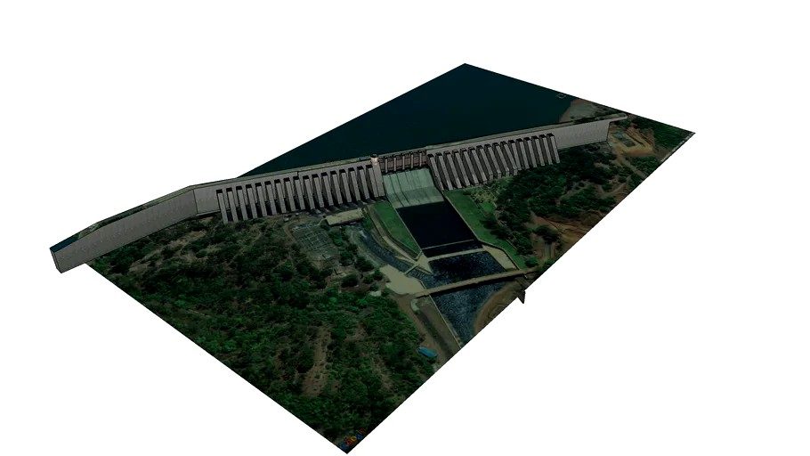 DAM 3d model
