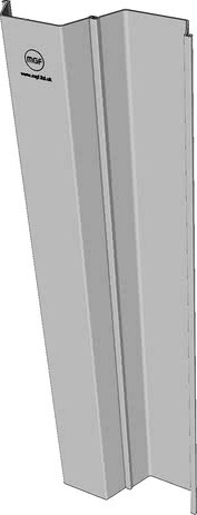 MGF L604 Sheet Pile 3d model