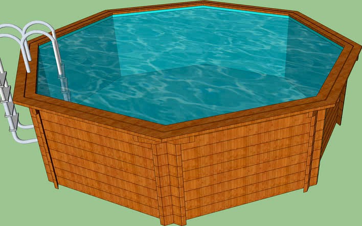Piscine 3d model