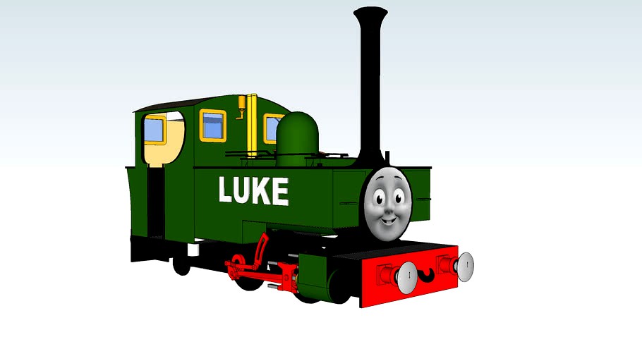 Luke the Narrow Gauge Engine 3d model