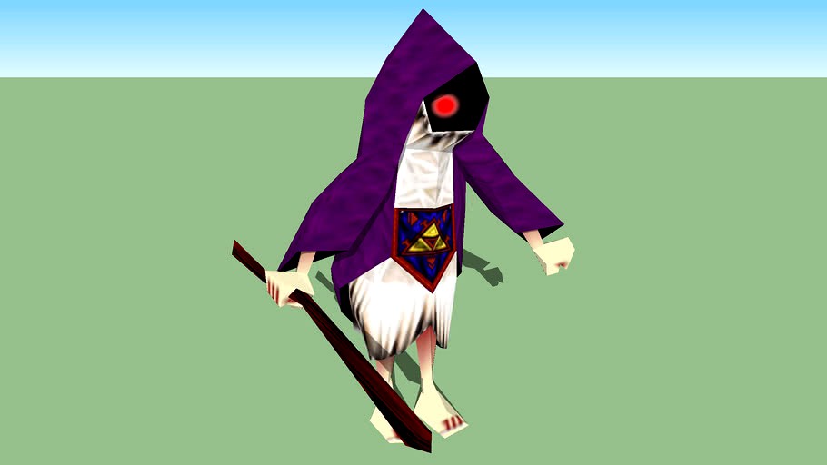 The Legend of Zelda Ocarina of Time - Poe Collector2 3d model