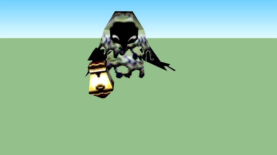 The Legend of Zelda Ocarina of Time - Poe 3d model