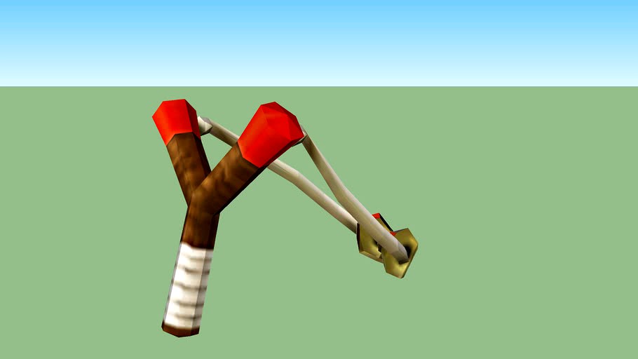 The Legend of Zelda Ocarina of Time 3D - Fairy Slingshot model