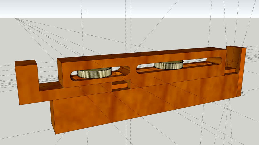 Kerf gauge 3d model