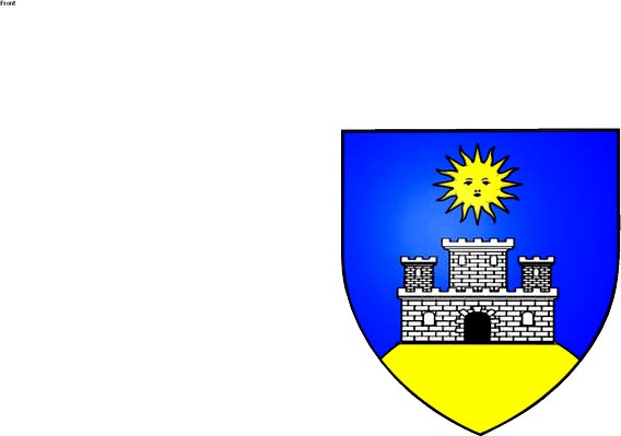 blason de la ville de Montluçon 3d model