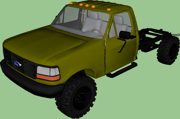 ford 3d model