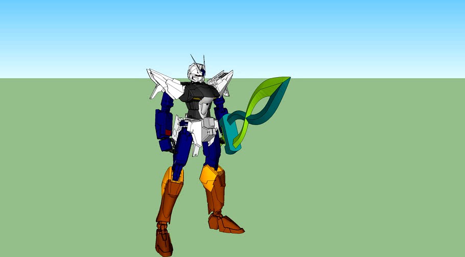 Fierce Deity Gundam 3d model