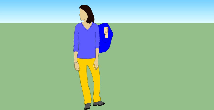 dora the explorer 3d model