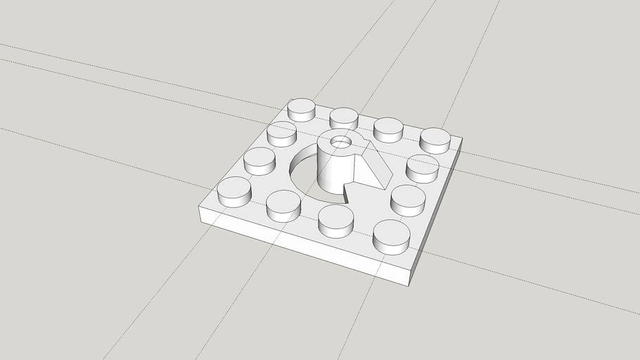 Guide blade 3d model