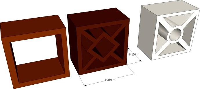 Modular home - loster rumah minimalis 3d model