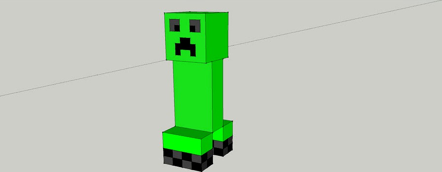 Minecraft Creeper 3d model