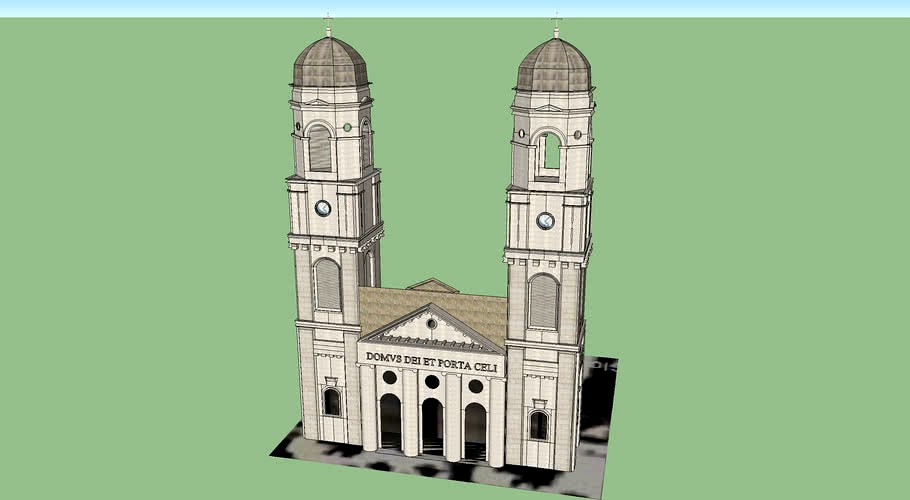 Iglesia de la Santísima Trinidad 3d model