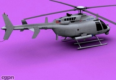 Bell 407 Fire-X VUAS3d model