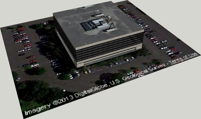 Atrium Building 3d model
