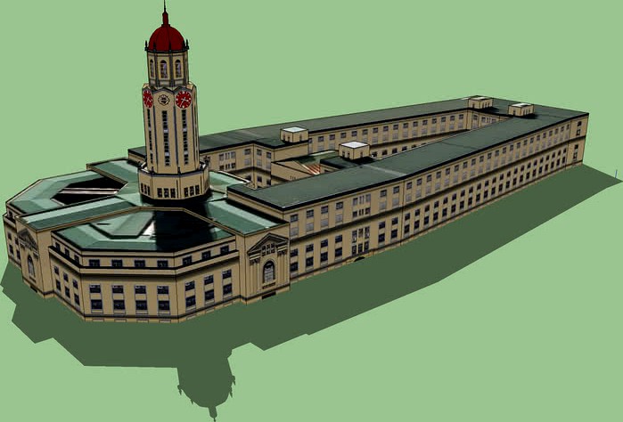 Manila City Hall 3d model