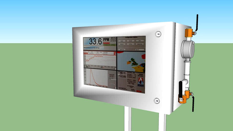 Safe Area Analyzers 3d model