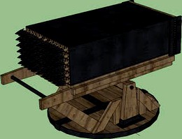 Medieval Missile Launcher 3d model