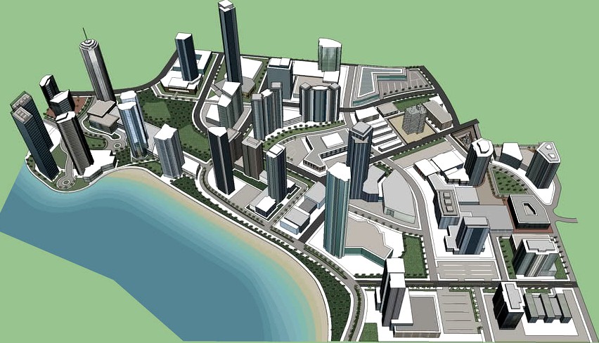 SketchUp's Largest City: Part 3 3d model