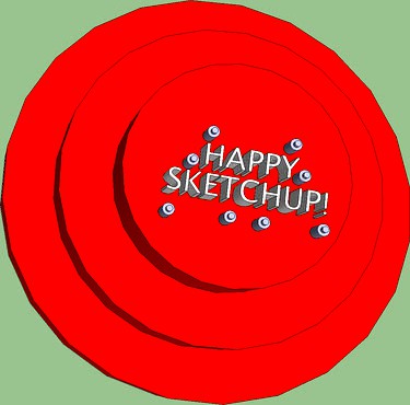 SketchUp Cake 3d model