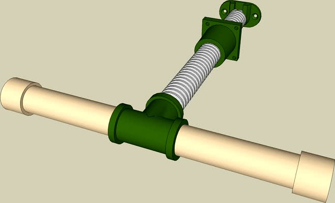 Shoulder Vise Screw 3d model