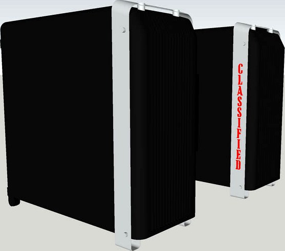 EVGA E-ATX box 3d model