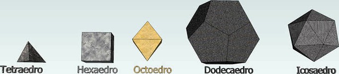 Solidos regulares 3d model
