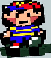 3D Ness Sprite model