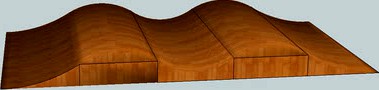 Wave Ramp 3d model