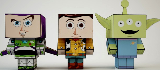 Cubeecraft - Toy Story 3d model