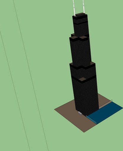 Sears Tower 3d model